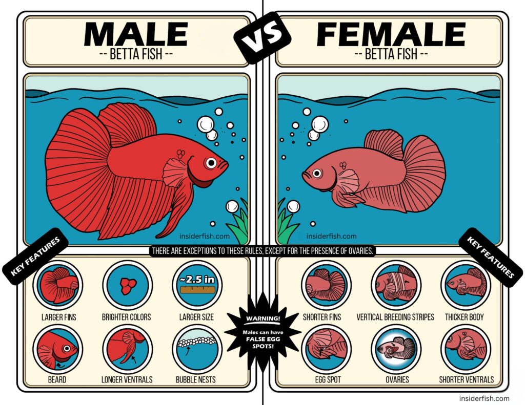 Female Vs Male Betta Fish: Dazzling Differences & Care Tips